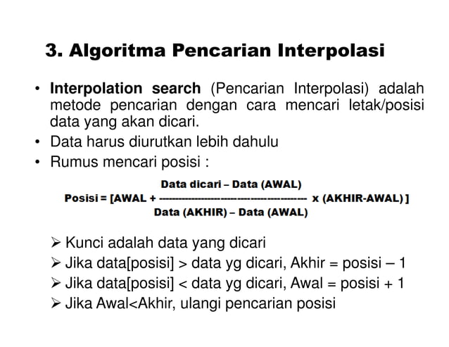 7 Metode Pencarian Data Array | PDF