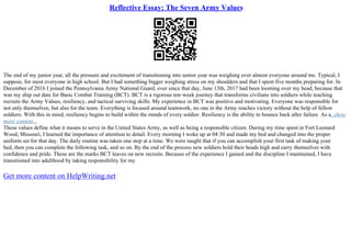 7 Military Core Values | PDF