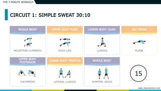 7 minutes to fit | PPTX | Fitness and Exercise | Healthy Living