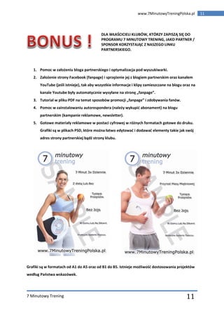 7 minutowy trening | PDF