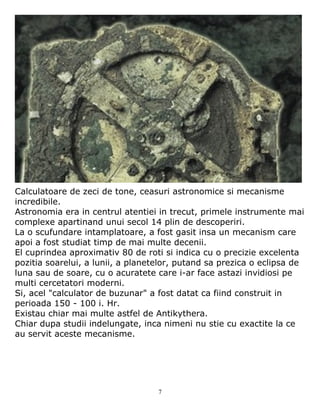 7 mistere neelucidate | DOC