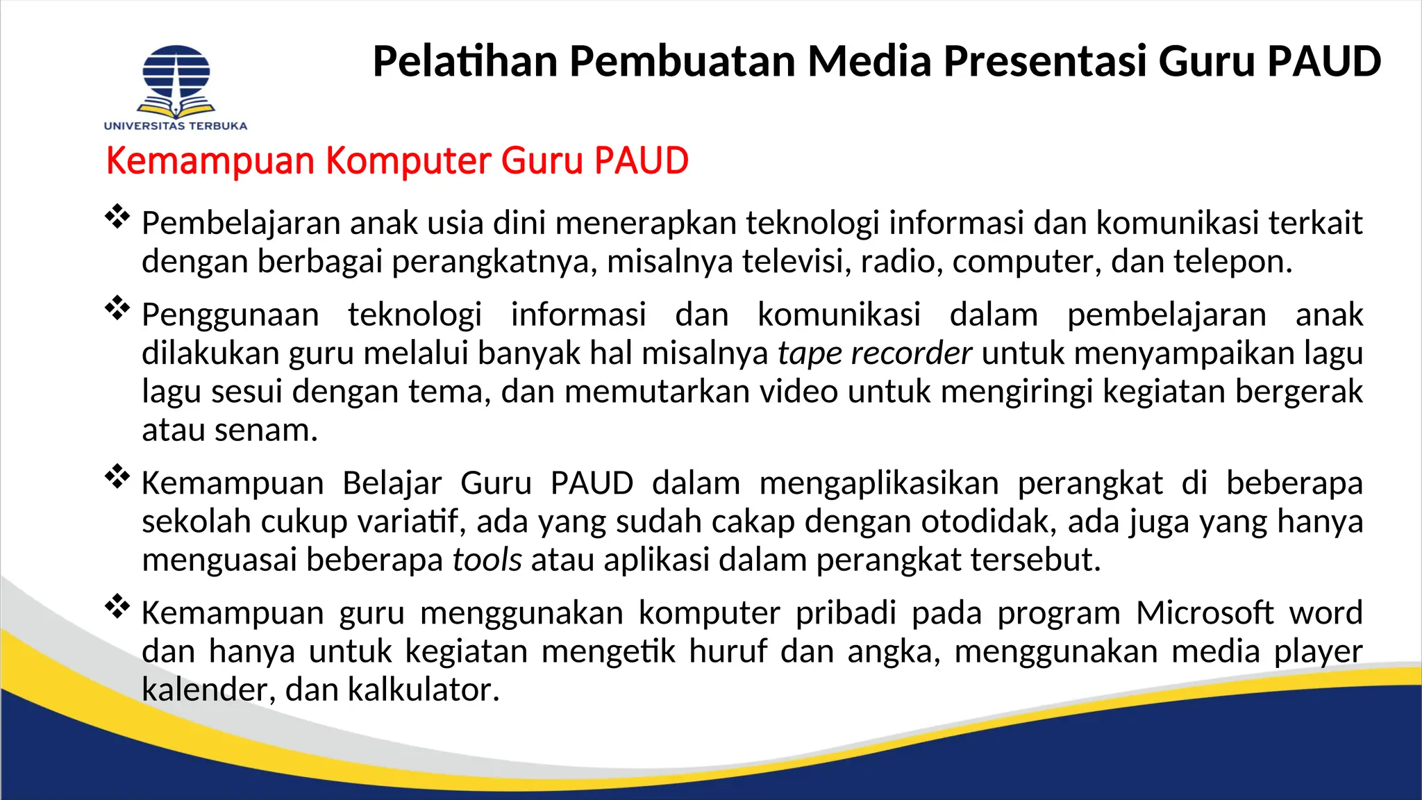 Media Komputer sebagai Media Pembelajaran | PPT