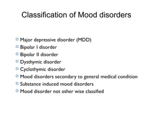 7 Mood disorders.pptx for health science | PPTX