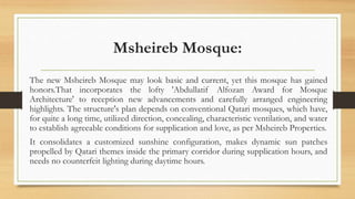 7 most beautiful mosque in Qatar | PDF