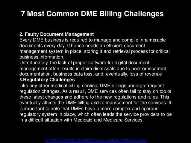 7 Most Common DME Billing Challenges.pptx