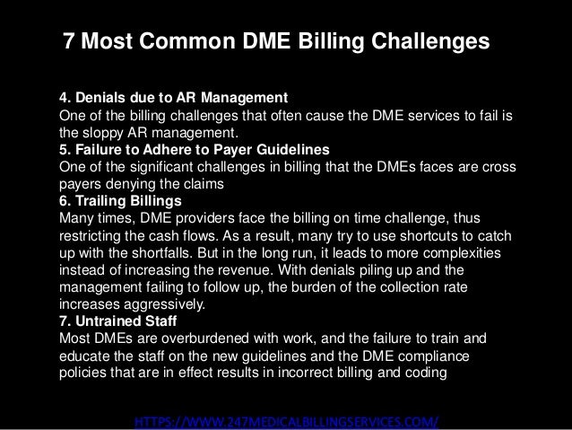 7 Most Common DME Billing Challenges.pptx