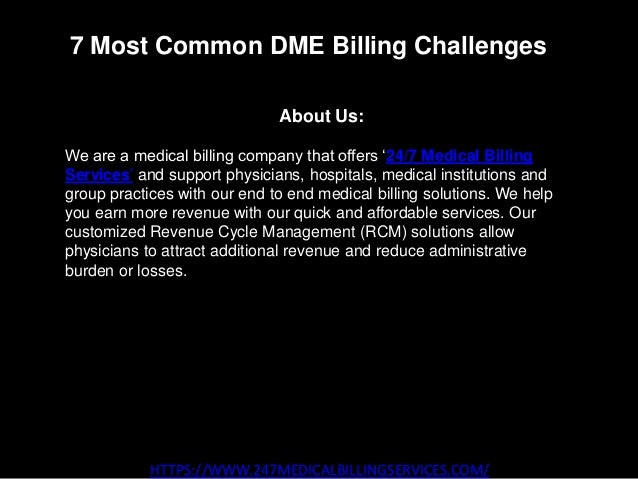 7 Most Common DME Billing Challenges.pptx