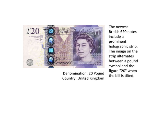 7 most difficult to-counterfeit banknotes in the world | PPTX