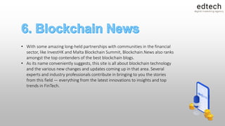 7 MOST POPULAR BLOCKCHAIN BLOGS TO FOLLOWS.pptx