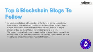 7 MOST POPULAR BLOCKCHAIN BLOGS TO FOLLOWS.pptx