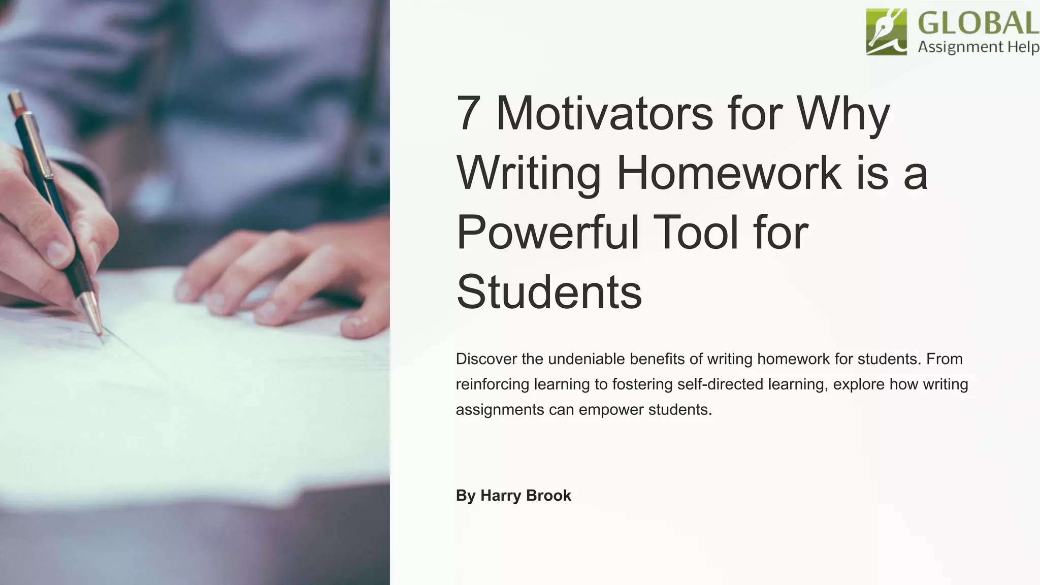 7 Motivators for Why Writing Homework is a Powerful Tool for Students ...