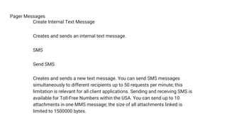 Ring central messaging api | PPT