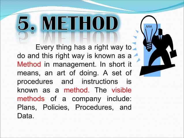 7 M's of Management | PPT | Business Administration | Business
