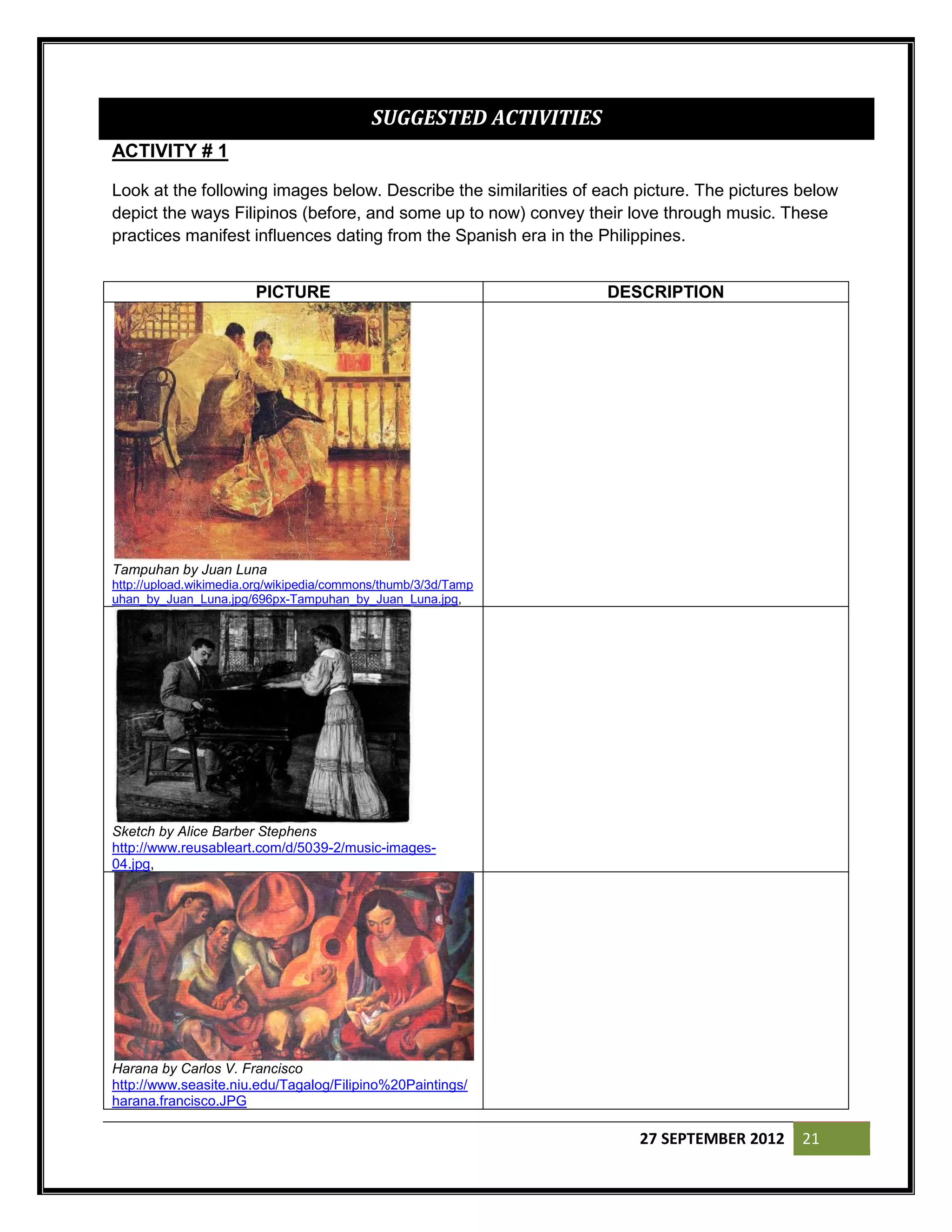 Grade 7 Learning Module in Music (Quarter 1 to 4) | PDF | World ...