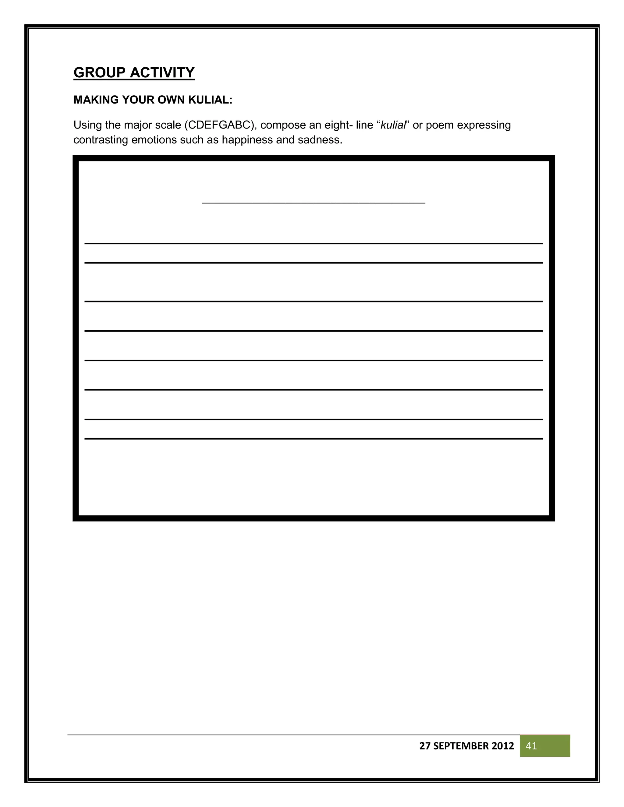 Grade 7 Learning Module in Music (Quarter 1 to 4) | PDF