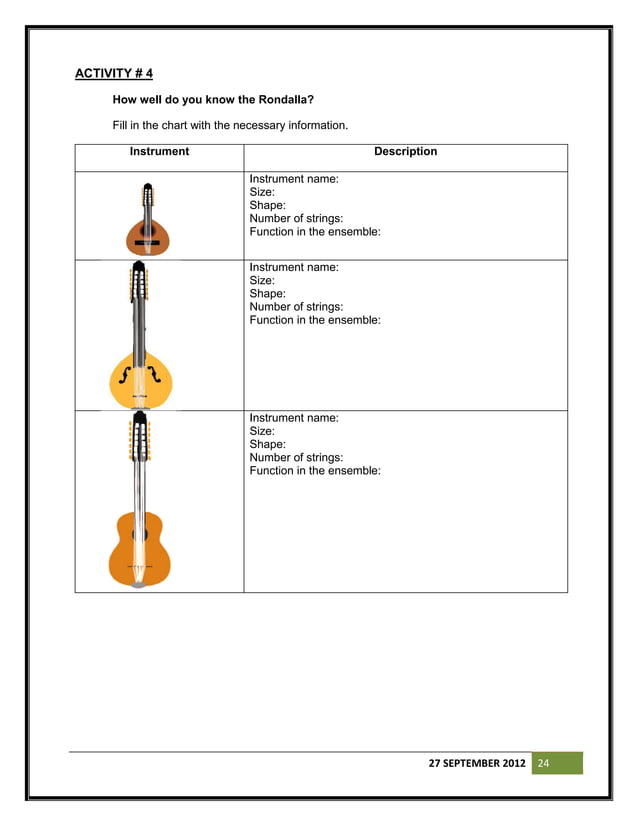 Grade 7 Learning Module in Music (Quarter 1 to 4) | PDF | World ...