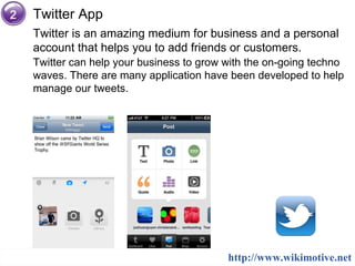 7 must-have Social Media Apps for Business | PPT