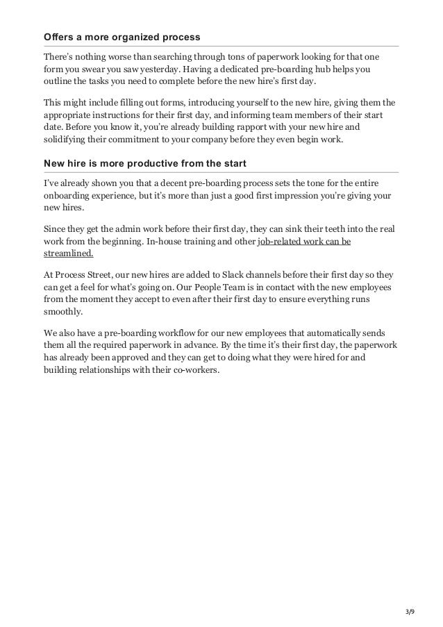 7 Must-Know Strategies for Pre-boarding New Hires like a Pro | PDF