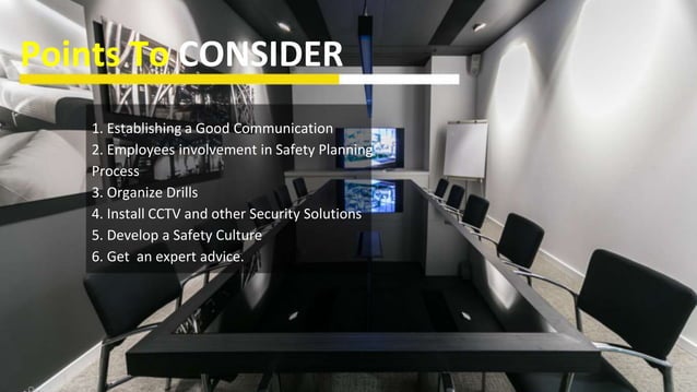 7 Must Follow Steps For Safe and Secured Workplace | PPT