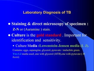 mycobacteria -TB.ppt- laboratory medicine | PPT