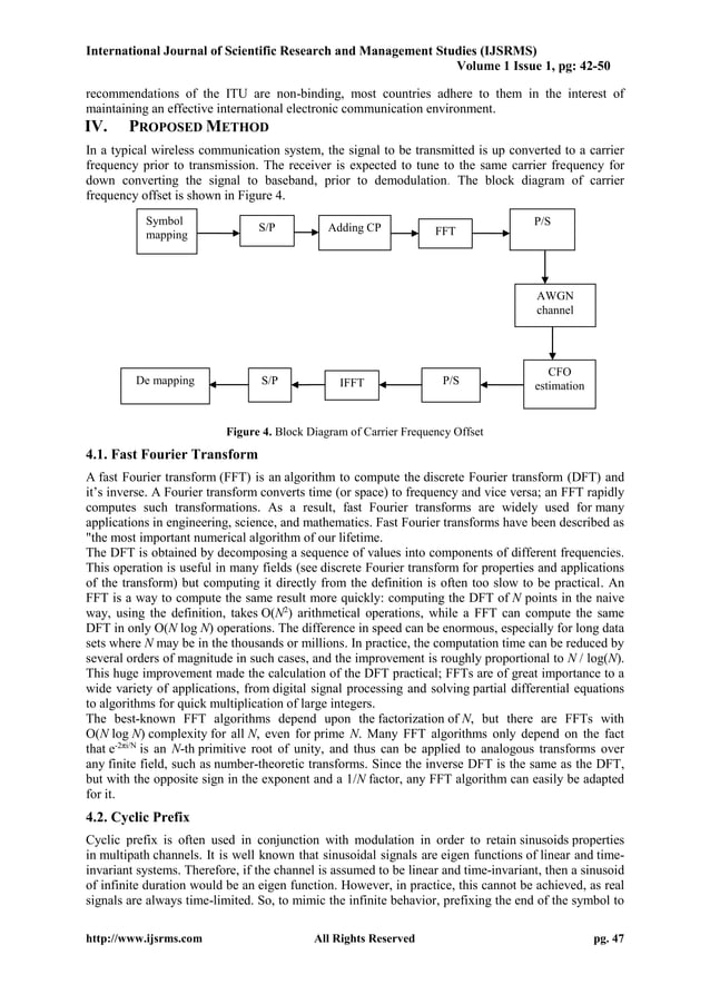 ESTIMATION OF SYMBOL TIMING AND CARRIER FREQUENCY OFFSET USING SYNCHRONIZATION SCHEME | PDF ...