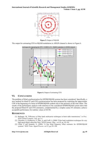 ESTIMATION OF SYMBOL TIMING AND CARRIER FREQUENCY OFFSET USING SYNCHRONIZATION SCHEME | PDF ...