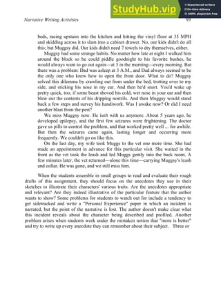 7 Narrative Writing Activities | PDF