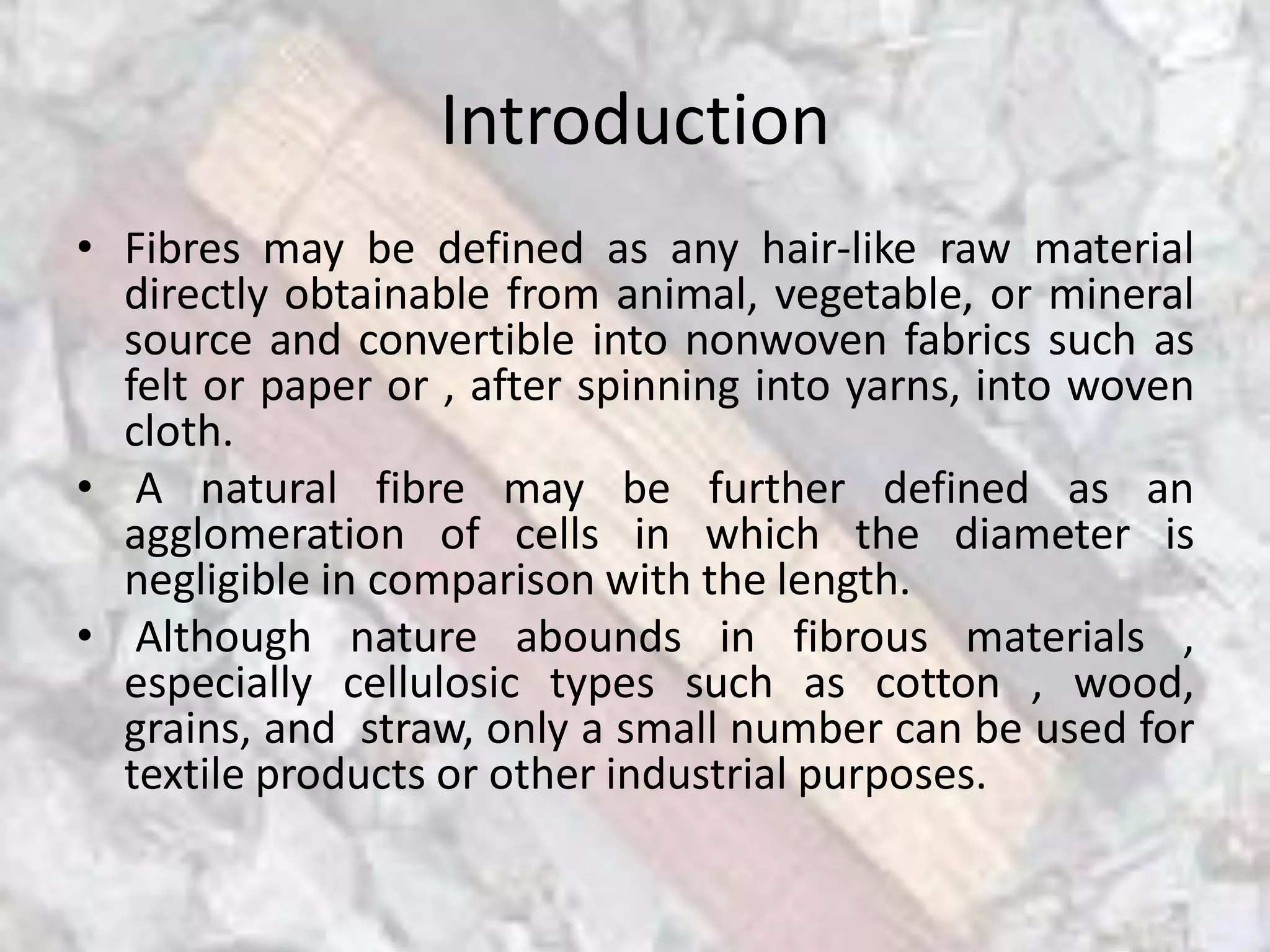 7. natural fibers | PDF