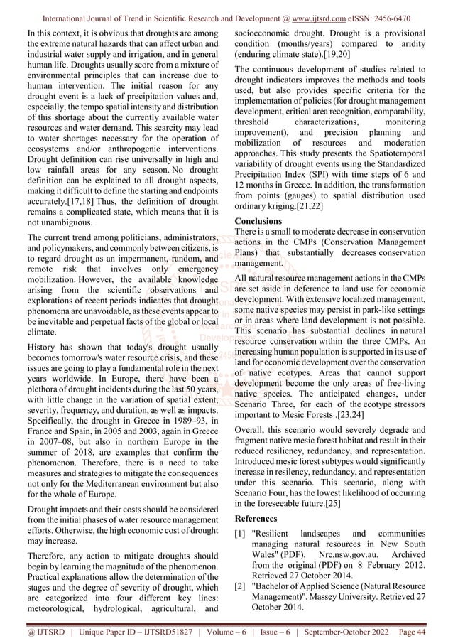 Natural Resource Management NRM | PDF