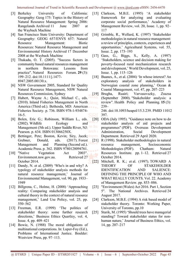 Natural Resource Management NRM | PDF