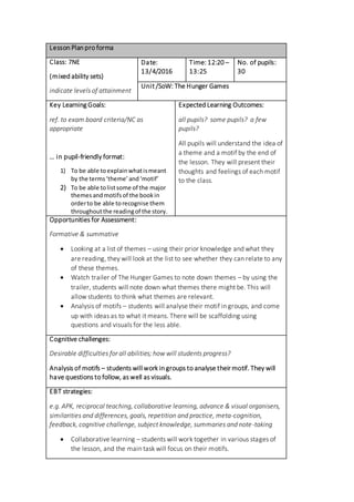 The Hunger Games L2 | PDF