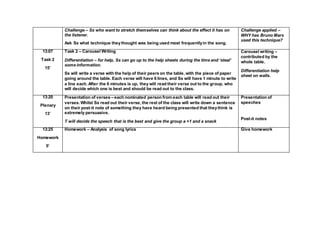 7NE Lesson 7 plan | PDF