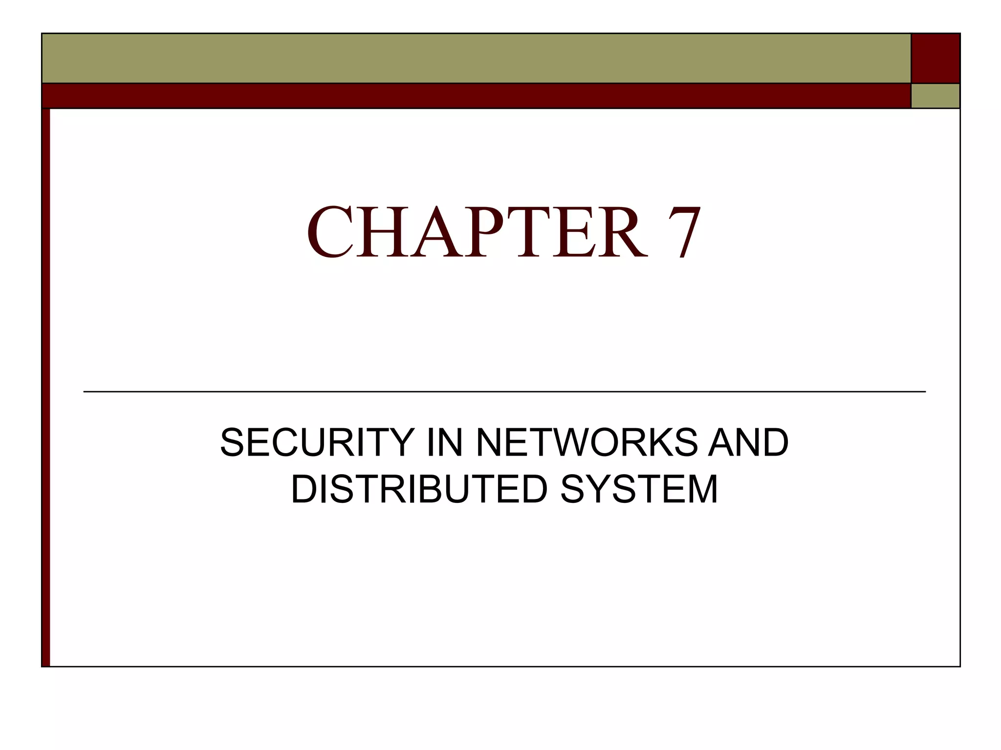 Network Security Chapter 7 | PPT