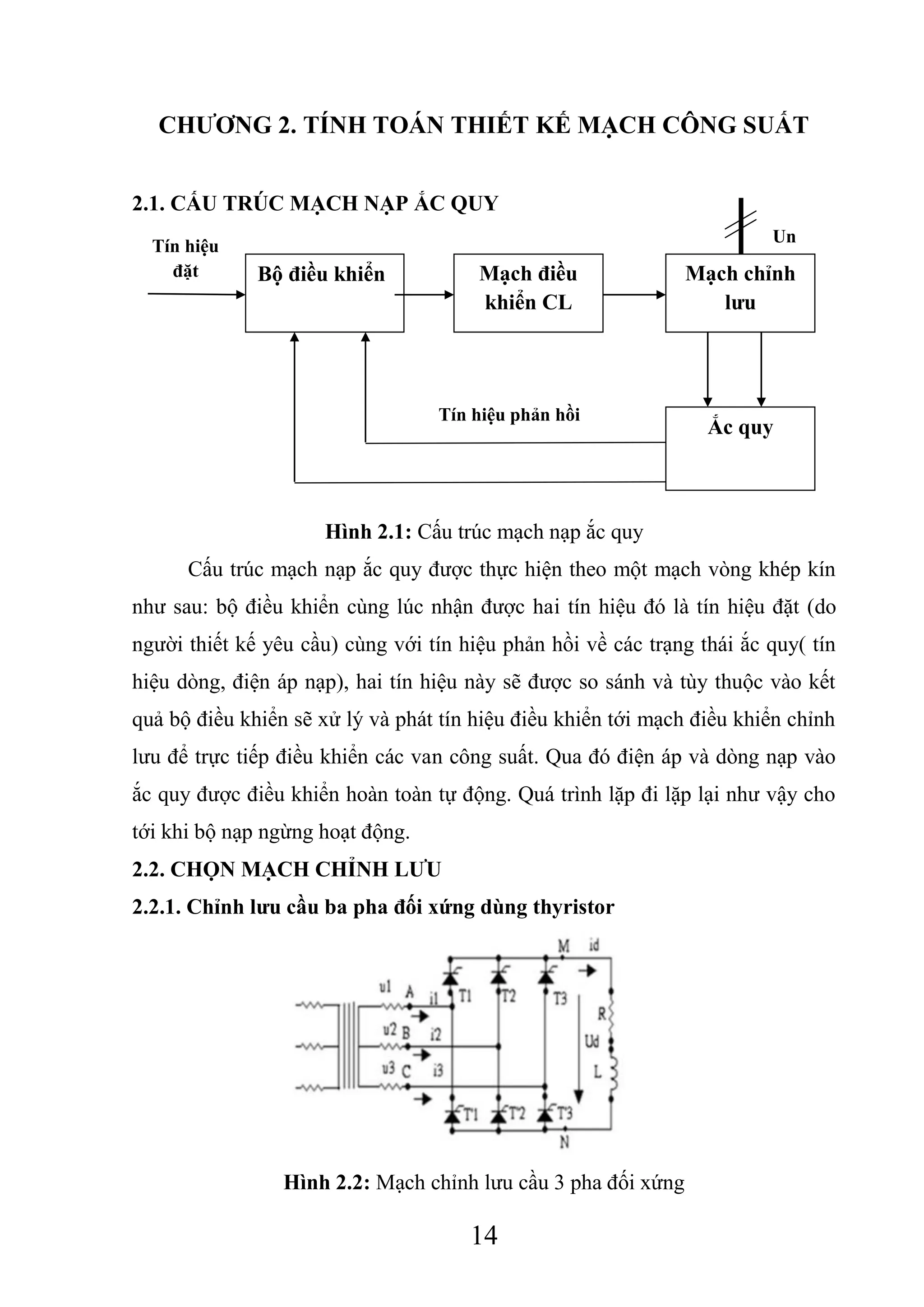 Giám sát mạch nạp acquy tự động sử dụng vi điều khiển AVR, 9đ | PDF