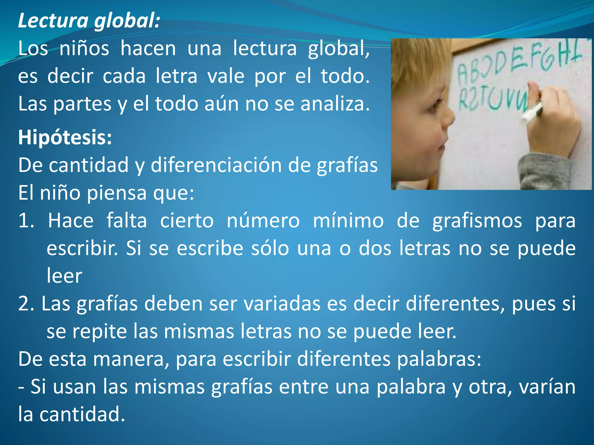 7 niveles de lecto escritura | PPTX