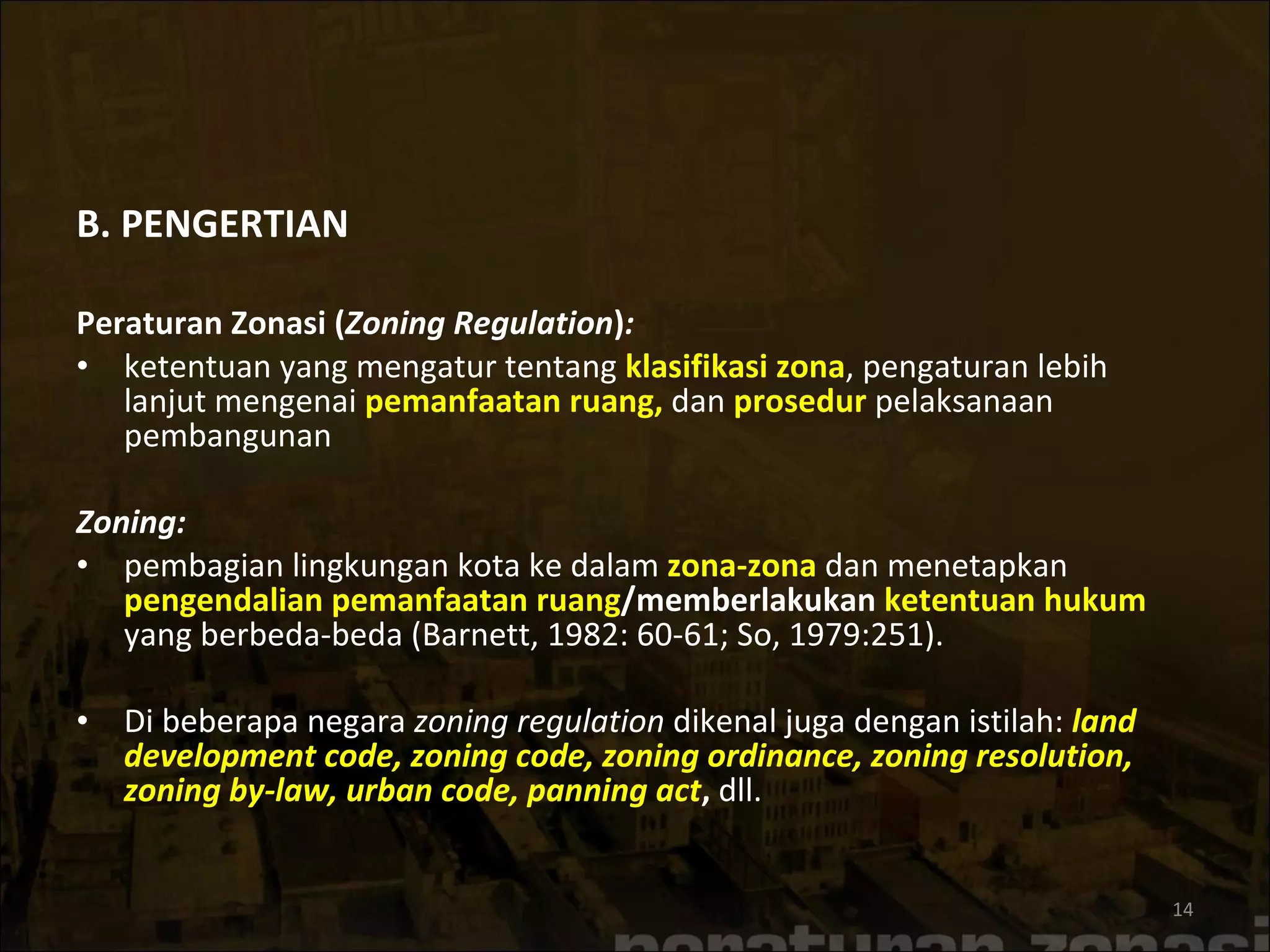 Peraturan Zonasi | PPT