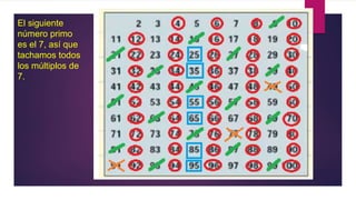 NÚMEROS PRIMOS PARA NIÑOS | PPTX