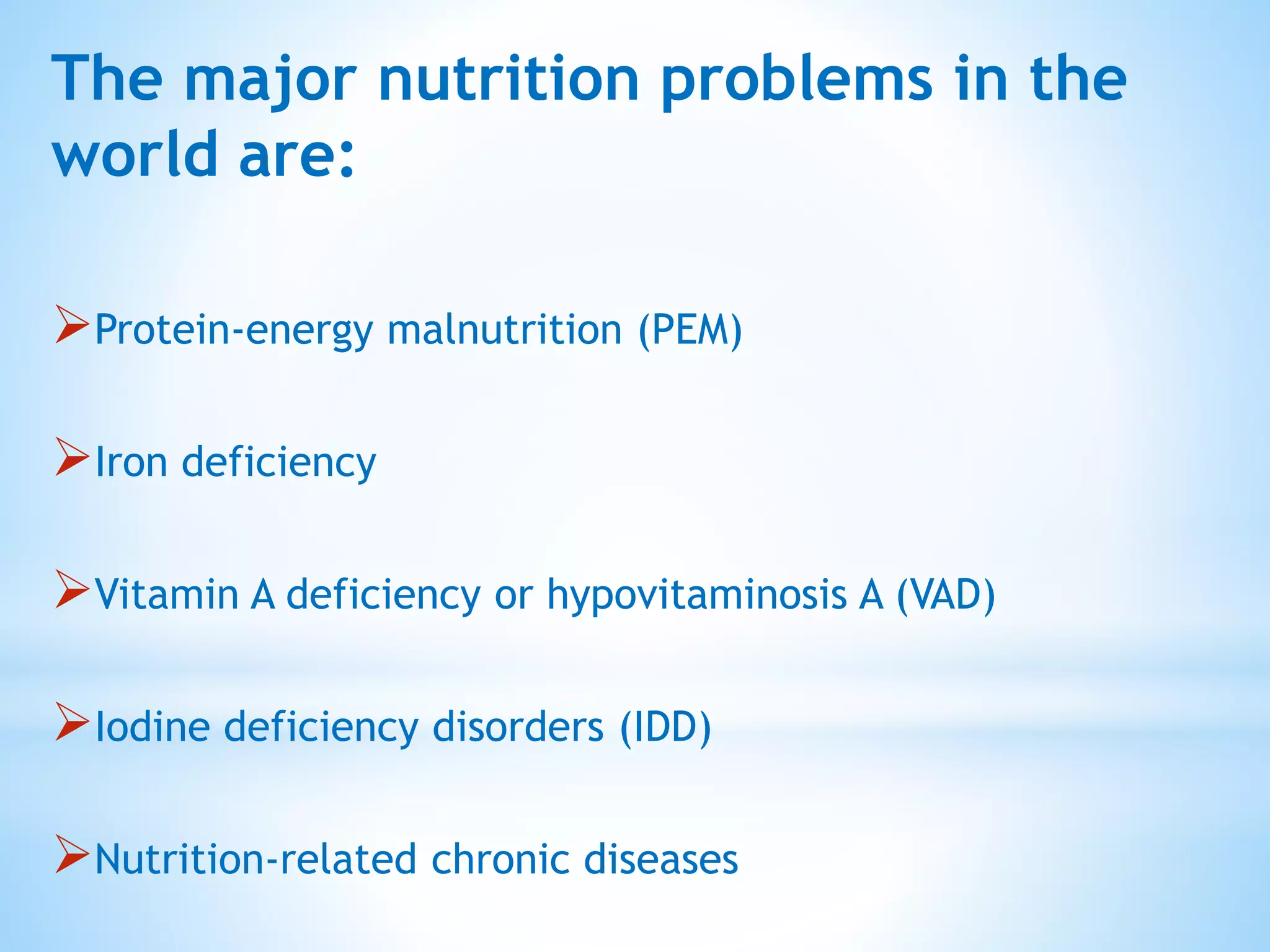 7 nutritional diseases | PPTX