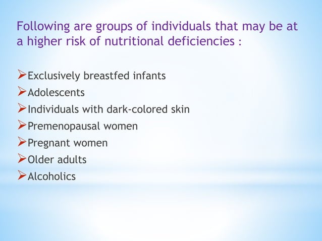 7 nutritional diseases | PPTX | Medical Health