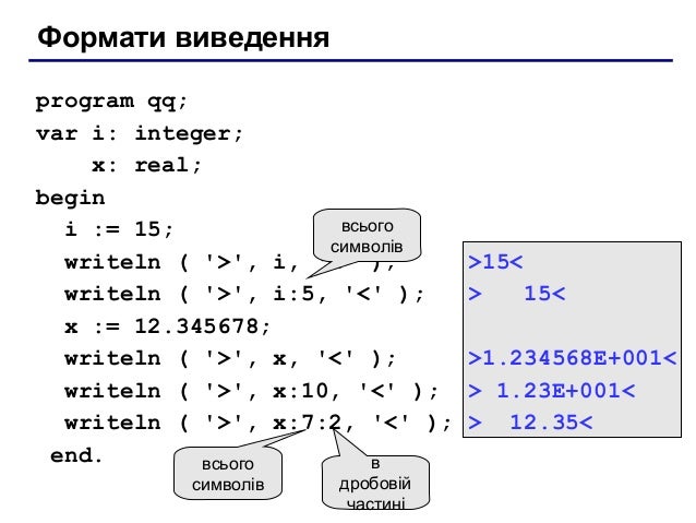 Основи програмування .Паскаль ч.1