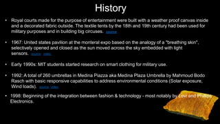 Responsive architextiles | PPT