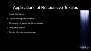 Responsive architextiles | PPT