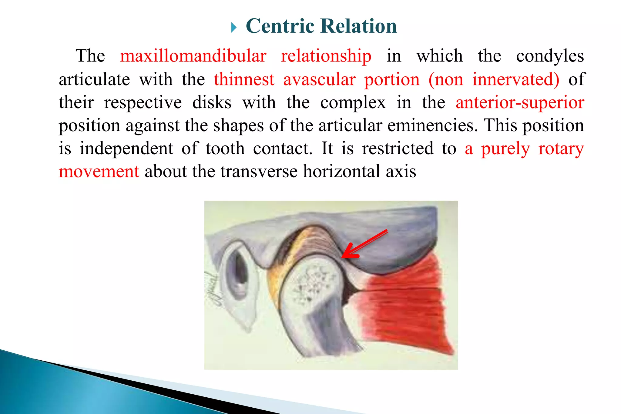 occlusion/jaw relation/ centric registeration 4th year tripoli | PPTX