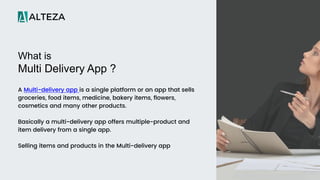 Multi-delivery app | PPTX | Logistics and Transportation Industry ...