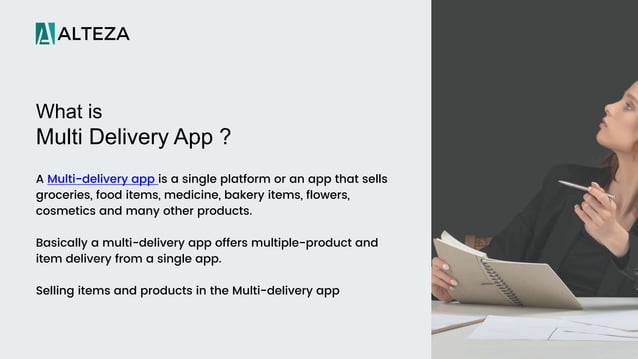 Multi-delivery app | PPTX | Logistics and Transportation Industry | Industries