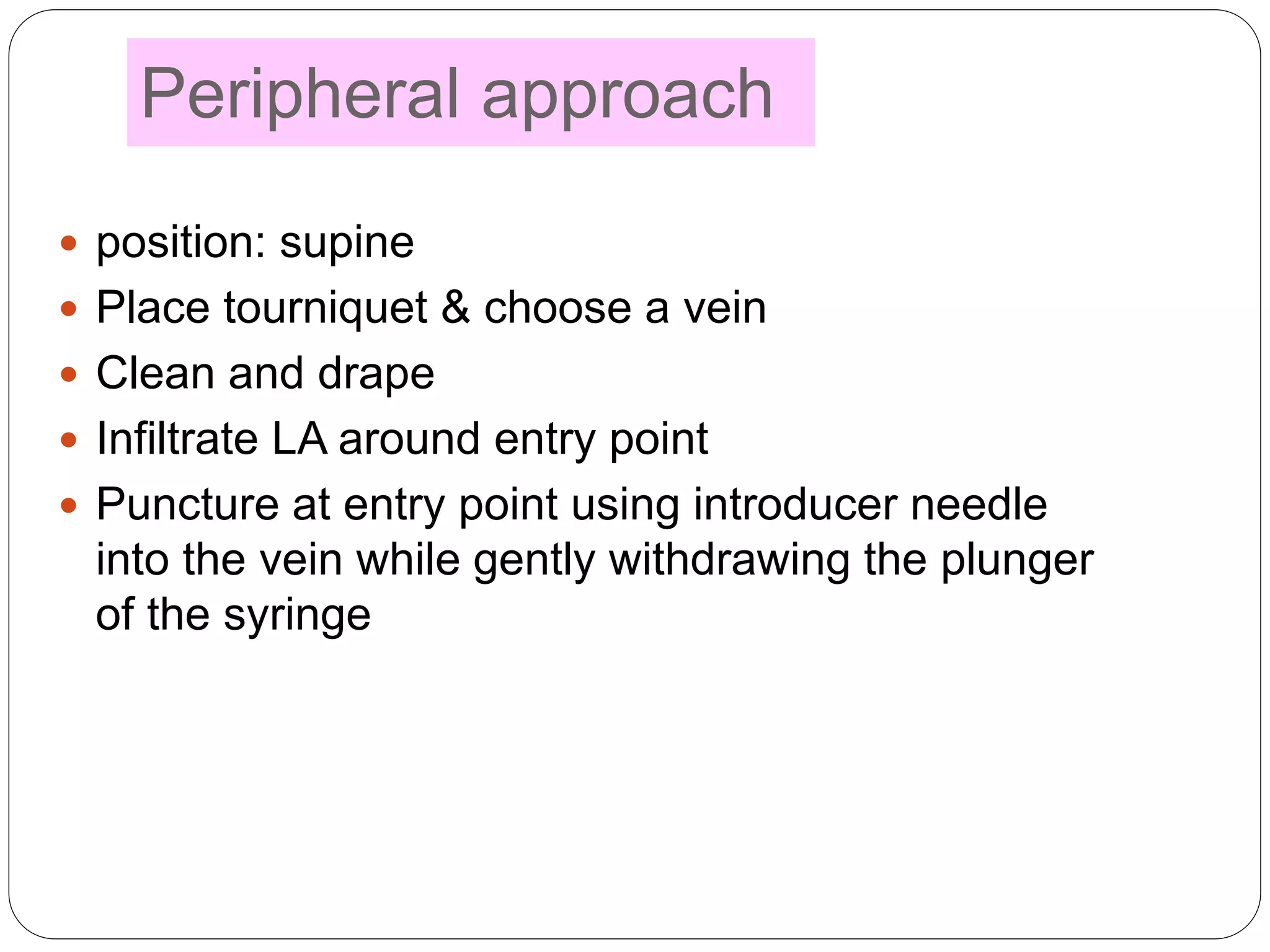 Bedside Procedure | PPTX
