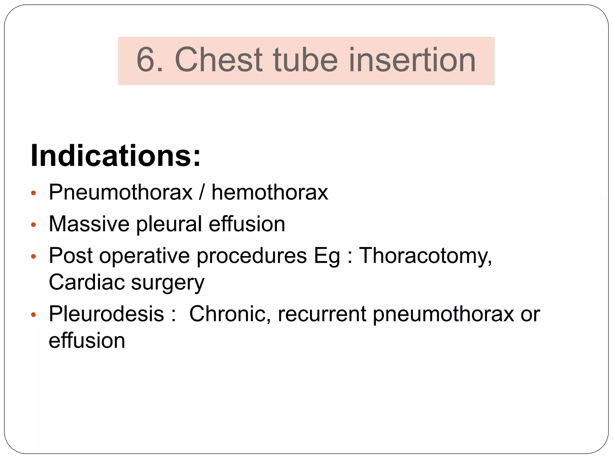 Bedside Procedure | PPTX