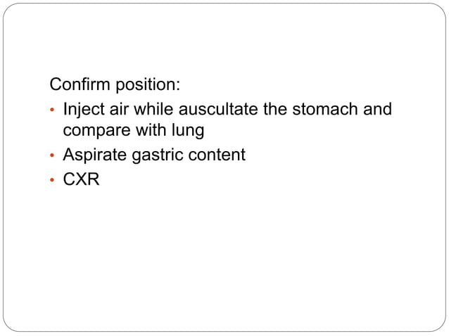 Bedside Procedure | PPTX