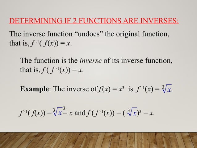 7_One.to.one.and.Inverse Functions-Gen-Math.pptx | Science