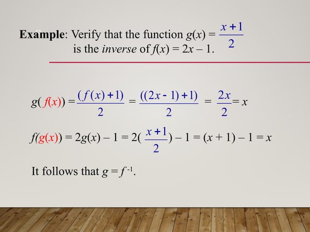 7_One.to.one.and.Inverse Functions-Gen-Math.pptx | Science